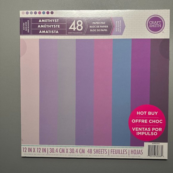 Office | Purple Scrapbook Paper | Poshmark
